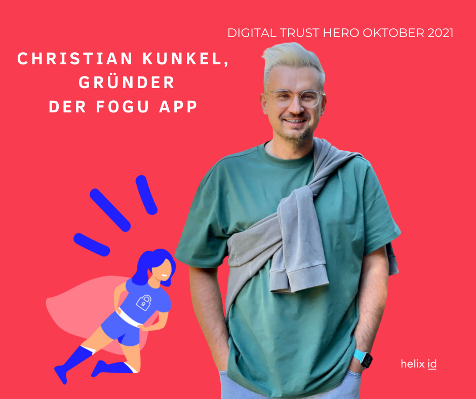 Unser nächster Digital Trust Hero im Oktober ist da: die fogu App! | by helix id Team | helix id ...