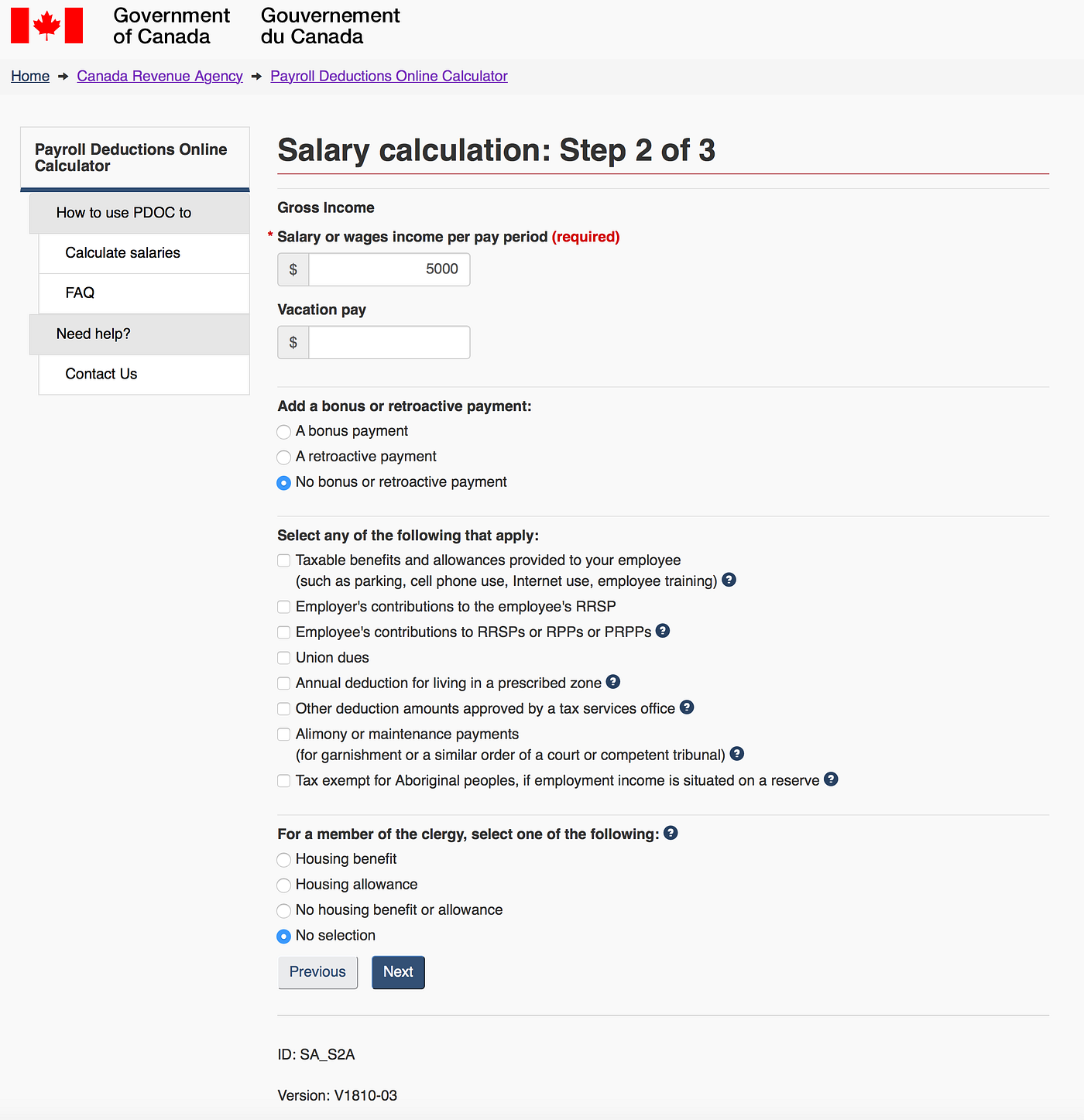Payroll Deductions Online Calculator 2023 DariushShiran