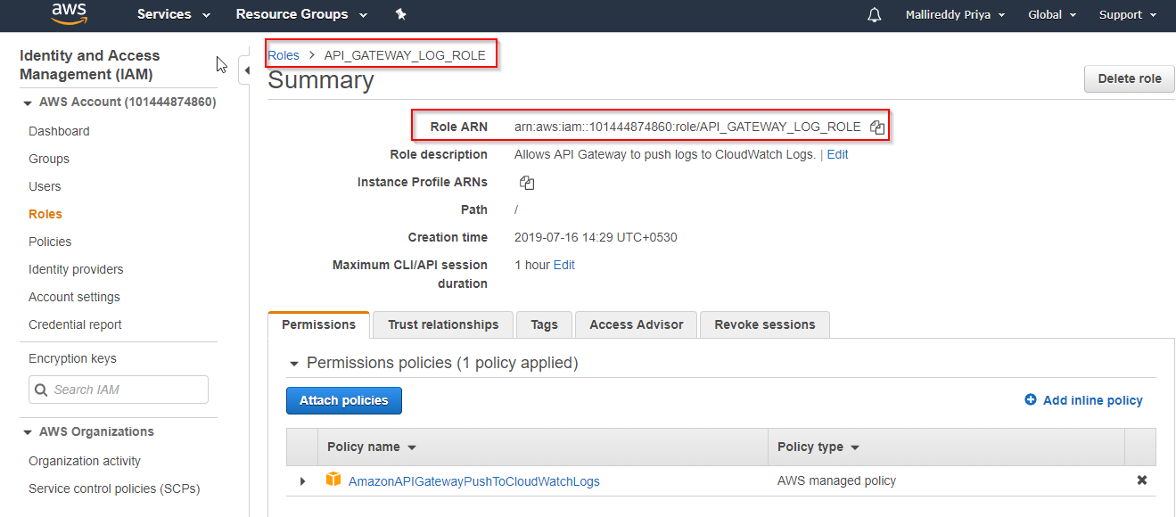 How to Enable CloudWatch Logs for APIs in API Gateway in AWS. | by ...