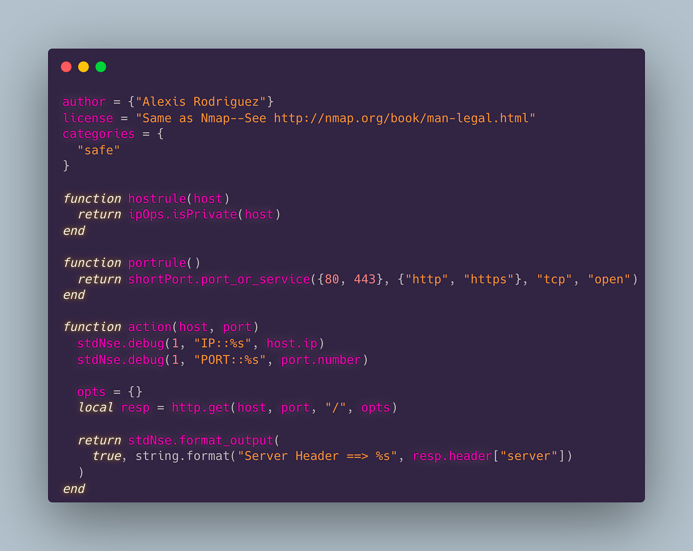 Writing Nmap Scripts. Get More from Nmap by Writing Your Own… | by Alexis Rodriguez | Geek ...