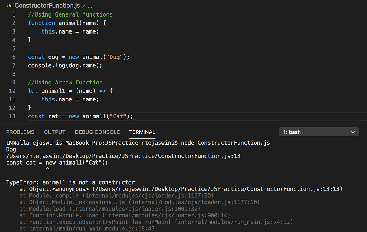 Arrow Functions in Javascript. In this, we will see what is an arrow… | by tejaswini nalla | Medium
