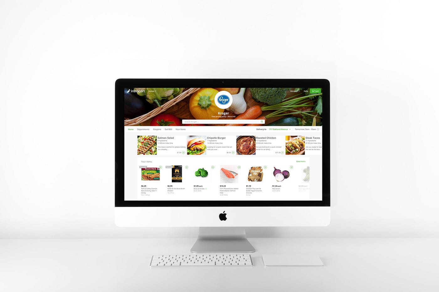 Rapid Redesign: Instacart Recipe Integration | by Michael Barsky | Medium