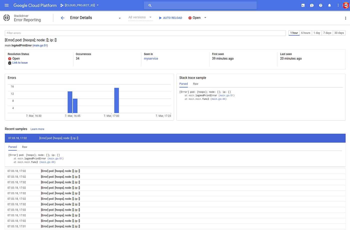 Stackdriver Error Reporting: part 1 | by Daz Wilkin | Google Cloud - Community | Medium