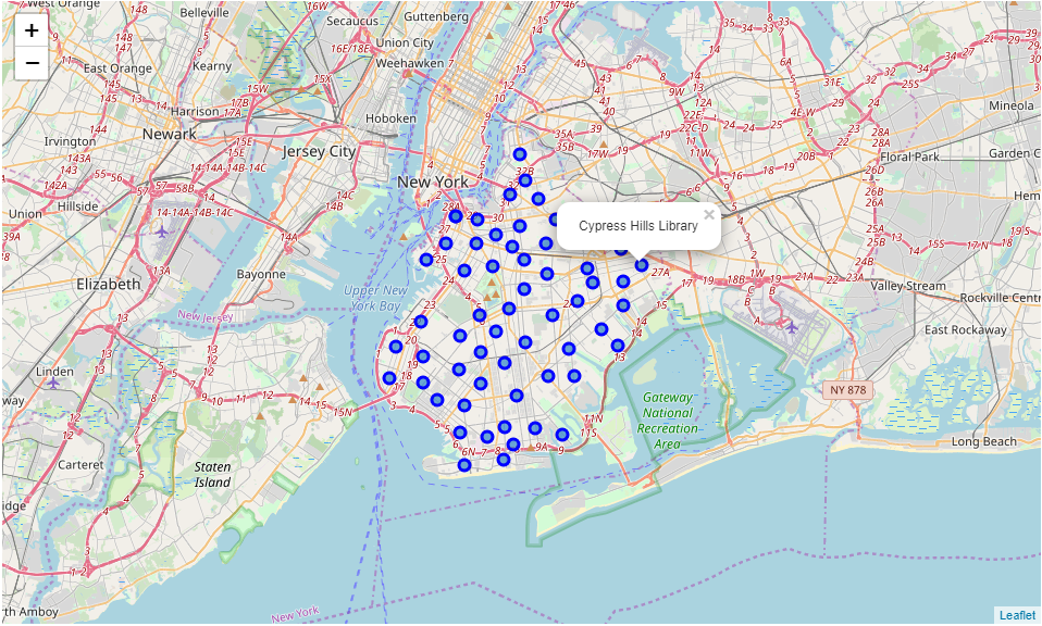Classifications of Brooklyn Public Library Using Foursquare API | by ...