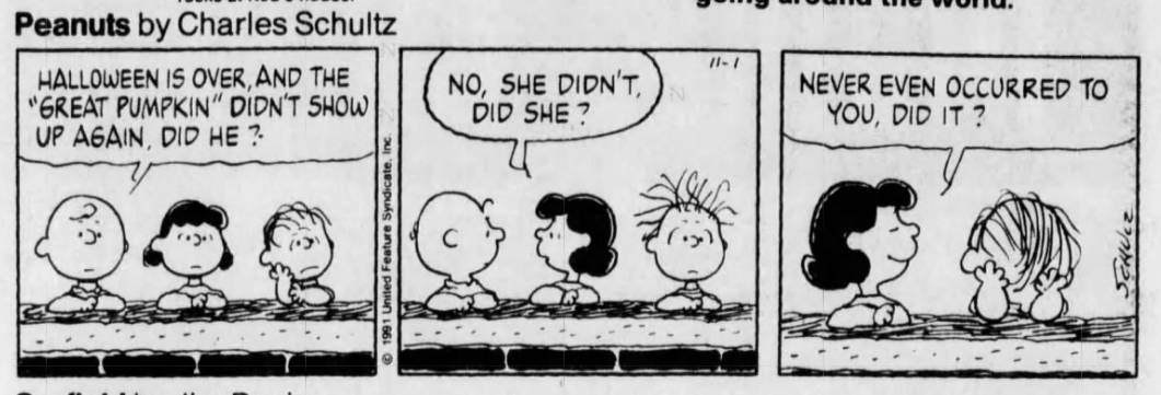 Charles Schultz/Schulz, or how the Mandela Effect stole a “t”. | by ...