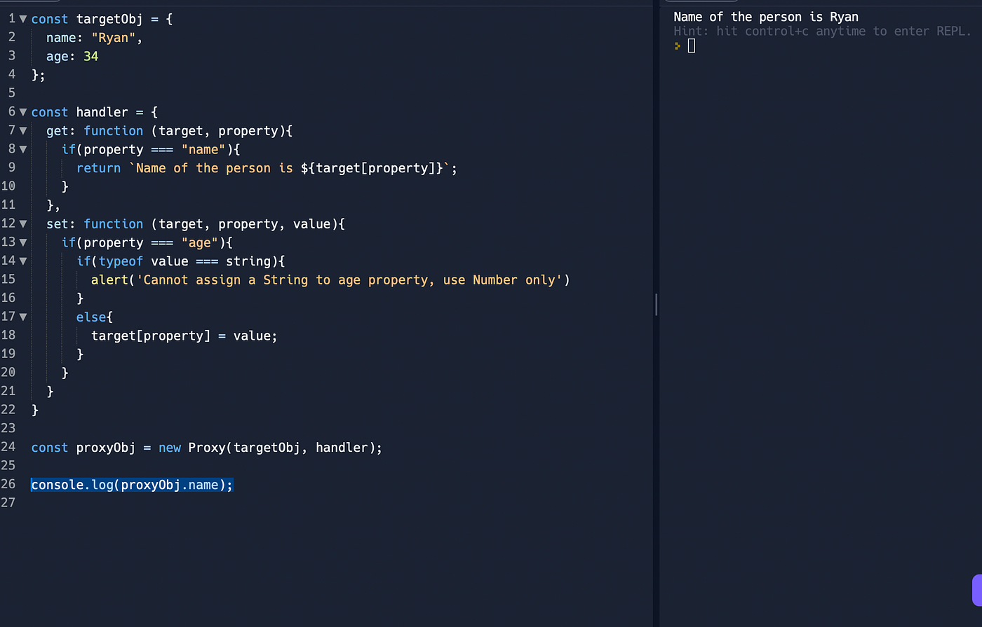Use-case of ES6 Proxy Object. What is an ES6 Proxy Object? | by Vivek ...