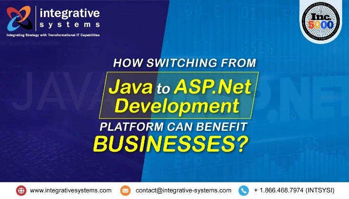 How Switching from Java to Asp.Net Development Platform can Benefit ...