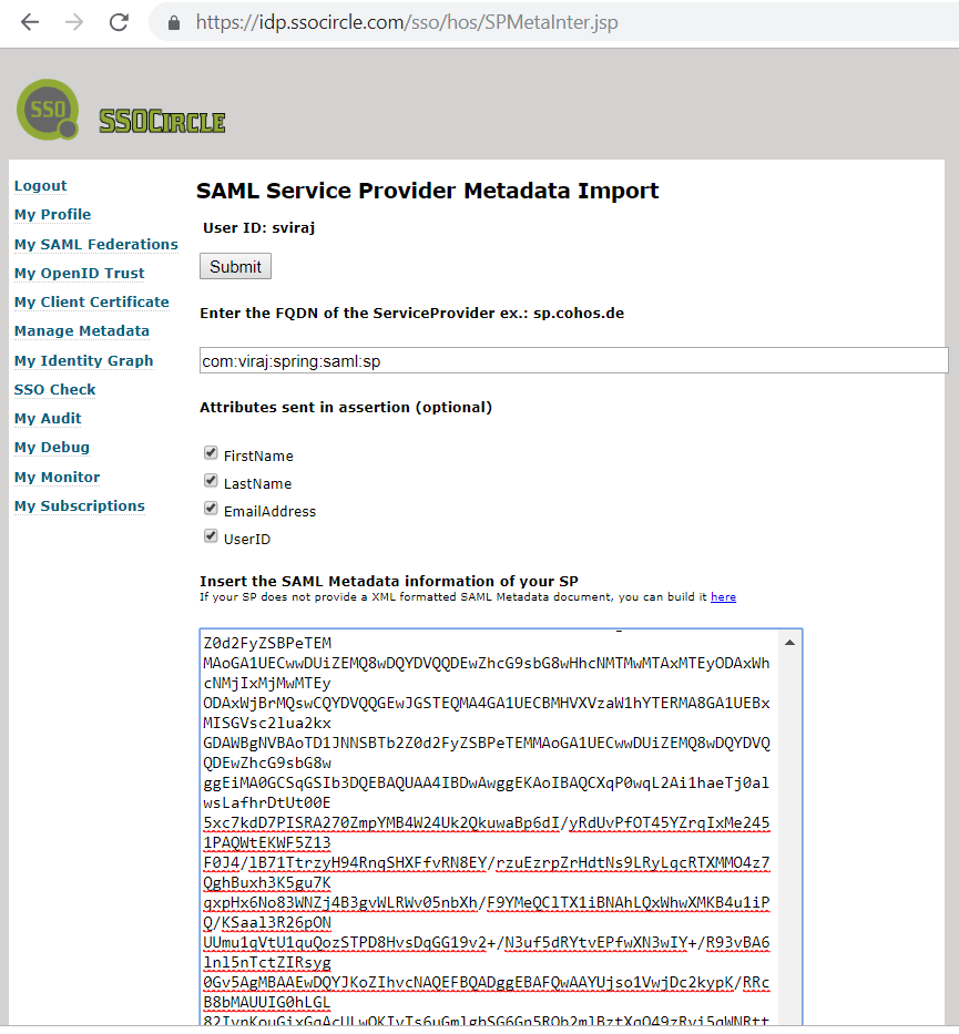 How To Use Spring Saml Extension The Security Assertion Markup Language… By Viraj Rajaguru