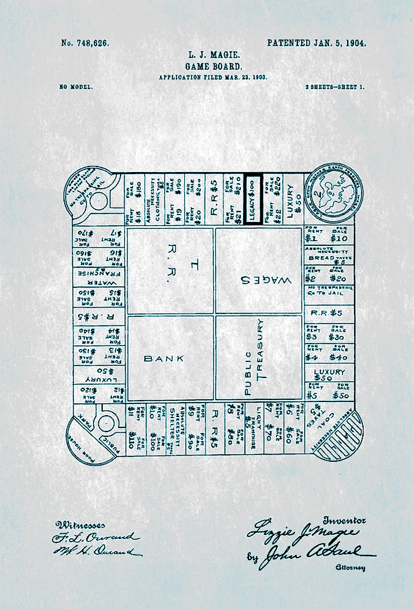 The Lost Female Genius Behind Monopoly | by Mary Pilon | 7 Days of ...