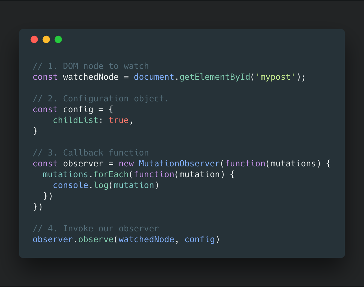 Let’s Play with the MutationObserver API! | by Cale Woodley | Medium