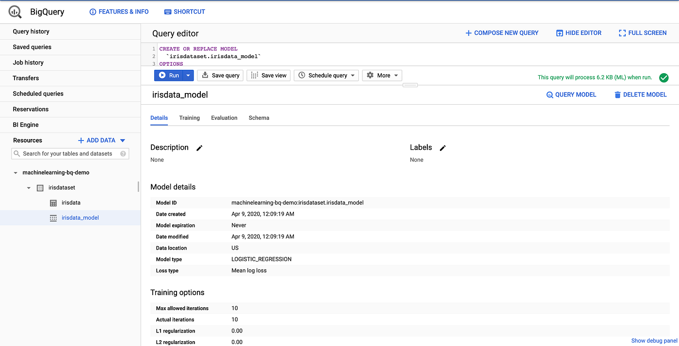 Introduction to Machine Learning in Google BigQuery | by Sourabh Jain ...