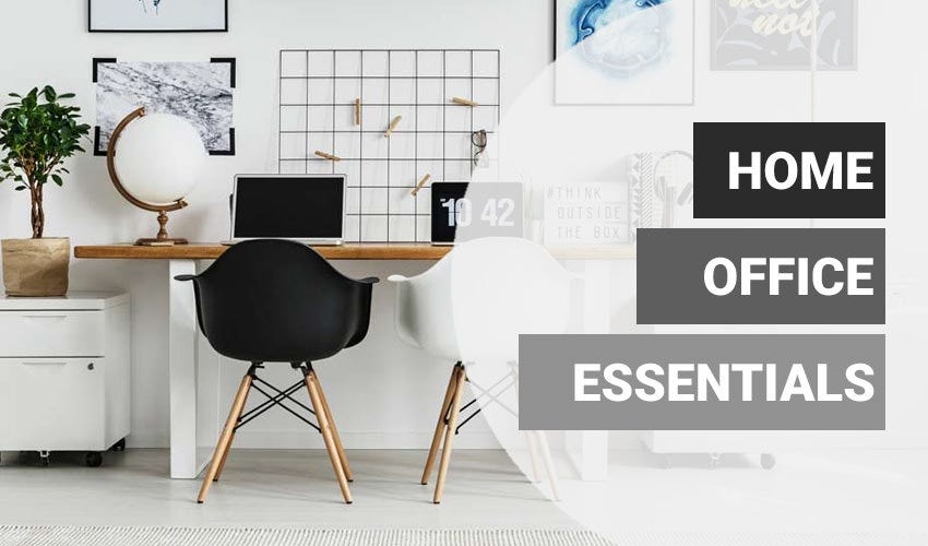 Essentials to set up a home office | by The Growup Group | Growup Group ...