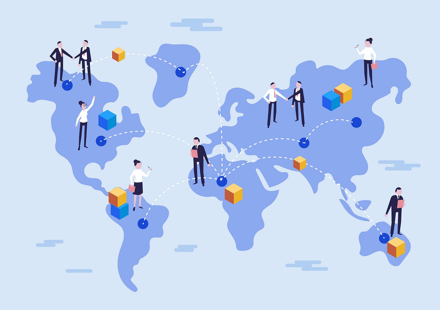 Global Trade Finance and the Blockchain | by Walter Blueu | Medium