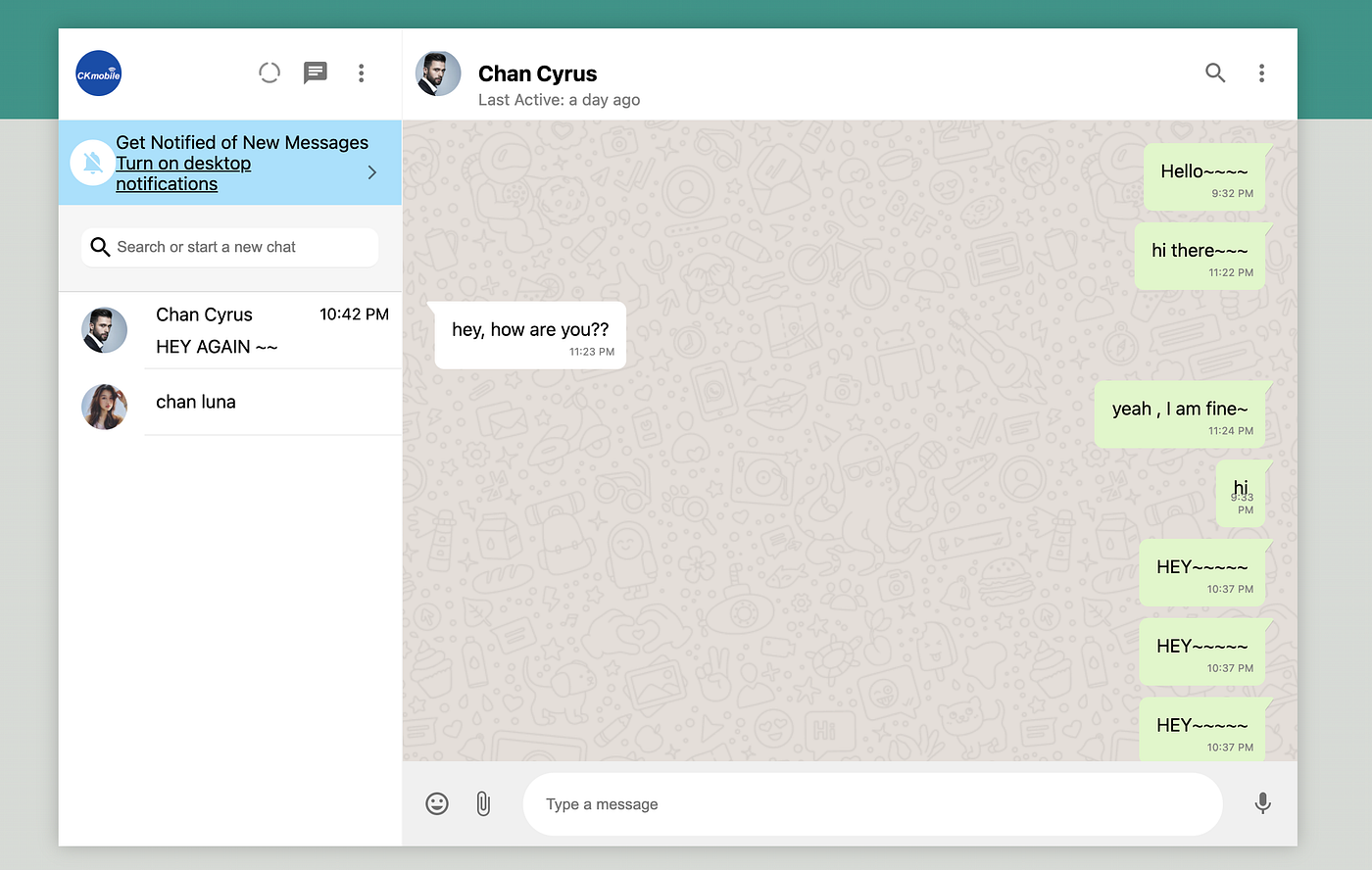 Create WhatsApp clone with Next.js and Firebase Introduction | by Ckmobile | Geek Culture | Medium