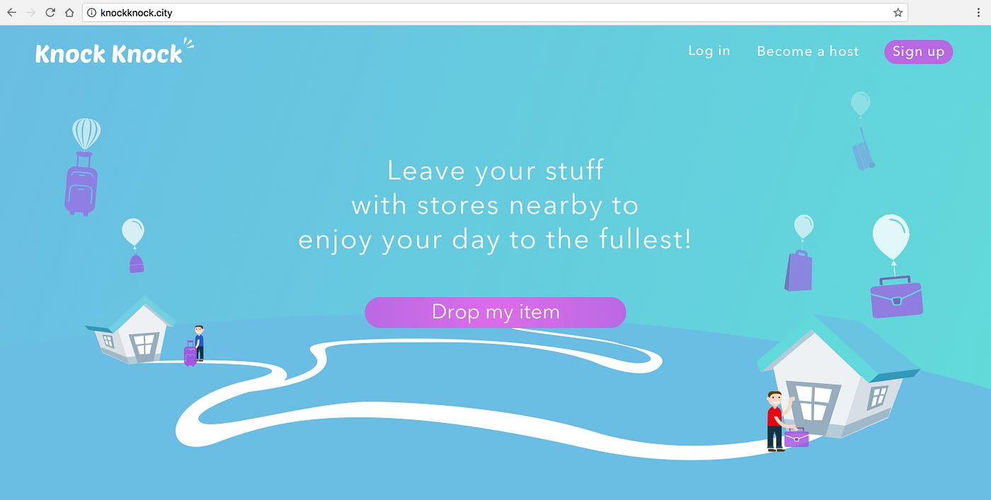Carry less, Do more.. With Knock Knock City you can drop off… | by ...