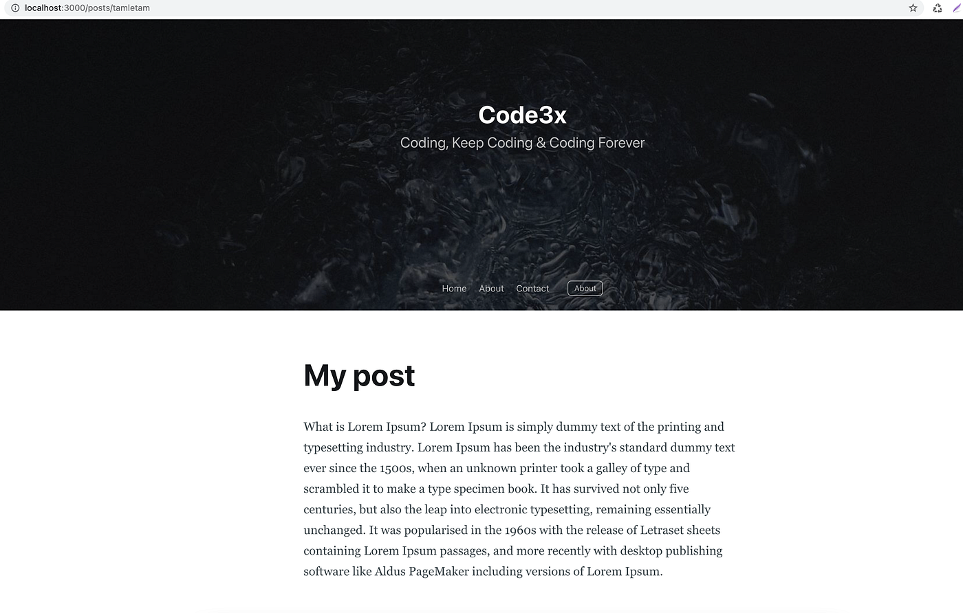Nextjsreactjs Sequelize In Typescript For Blogging By Phat Lam Medium
