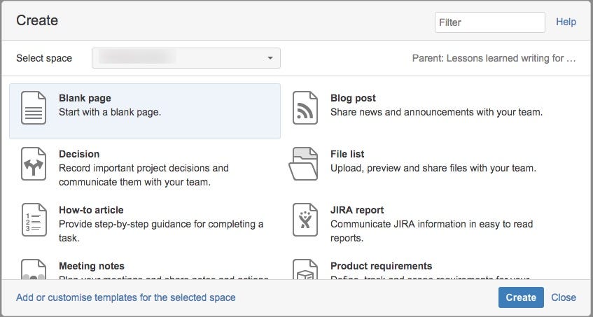 7 Tips For Creating And Managing Better Confluence Spaces By Will 7 Tips For Creating And Managing Better Confluence Spaces By Will
