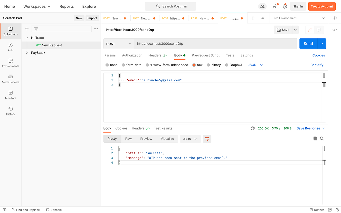 Creating an email OTP send/verification using Node.js/Express, Nodemailer and Firebase | by ...