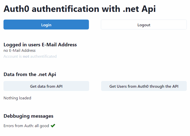 Authenticating your NextJs App to a .net API with Auth0 | by Dan Deaconu | Medium