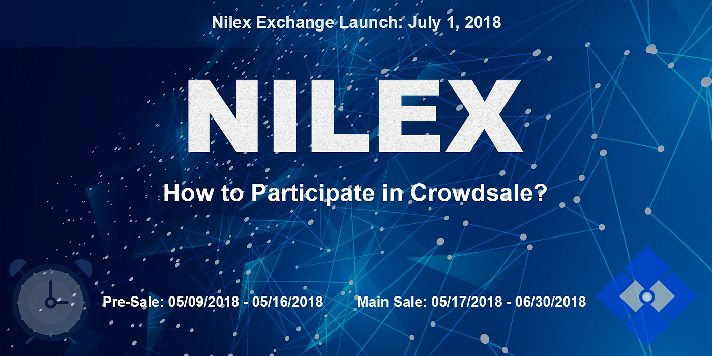 NILEX — How to Participate in Crowdsale? | by Adam Ruschel | Medium