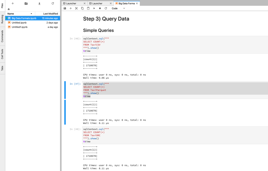Big Data File Formats Explained Using Spark Part 2 | by Akeel Ahamed | Analytics Vidhya | Medium