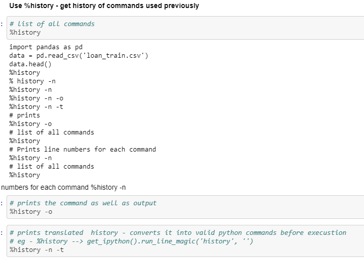 Jupyter Notebook Tips And Tricks — Top 10 — Part 1 By Aravind Gj Medium