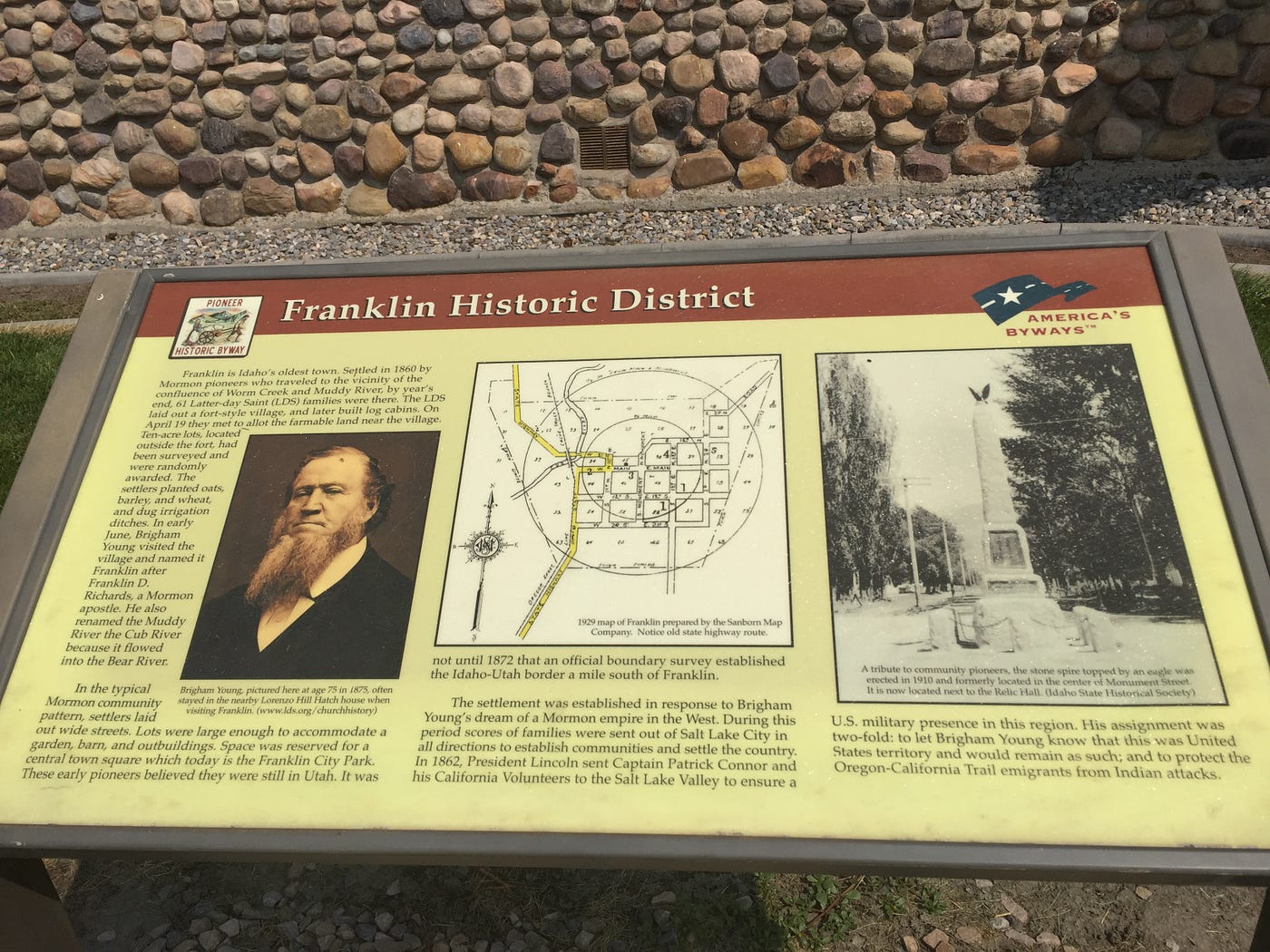 My Trip to Franklin, ID by Alexandria Radford | The First Time