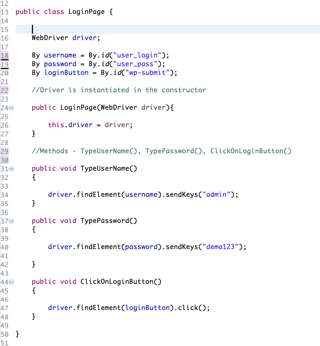 Page Object Model using Selenium and Java | by Sue Wild | Medium