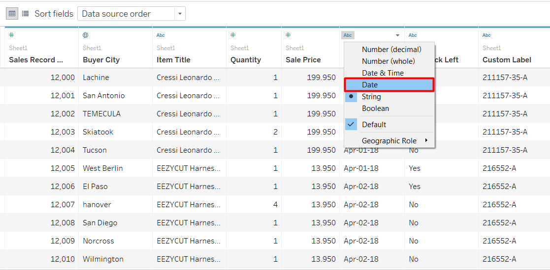 Data preparation and data connections in Tableau | by Key2Market | Medium