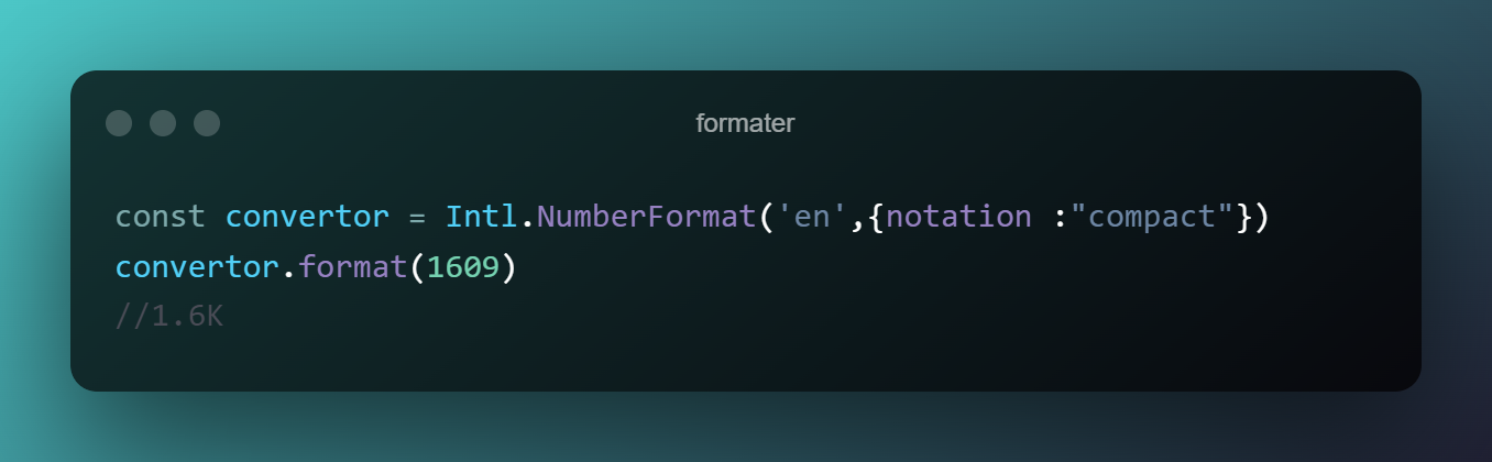 Simple JavaScript Number formatting Method | by Ansari | Sep, 2022 | Medium