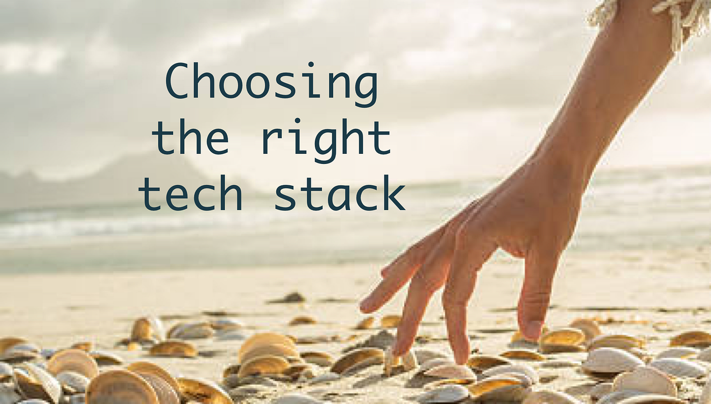 How to choose the right technology stack for your startup? | by Gp ...