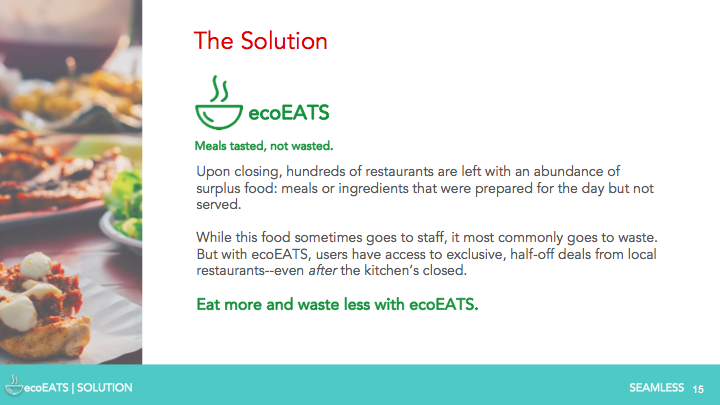 ecoEATS + Seamless: Food Sustainability Meets Food Delivery | by Julia ...