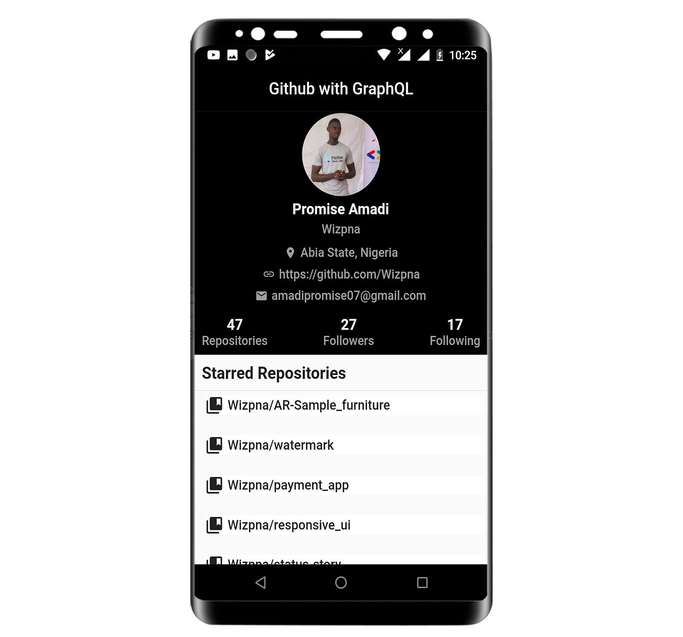 Build A GitHub App With Flutter And GraphQL Like A Pro | by Promise Nzubechi Amadi | Flutter ...