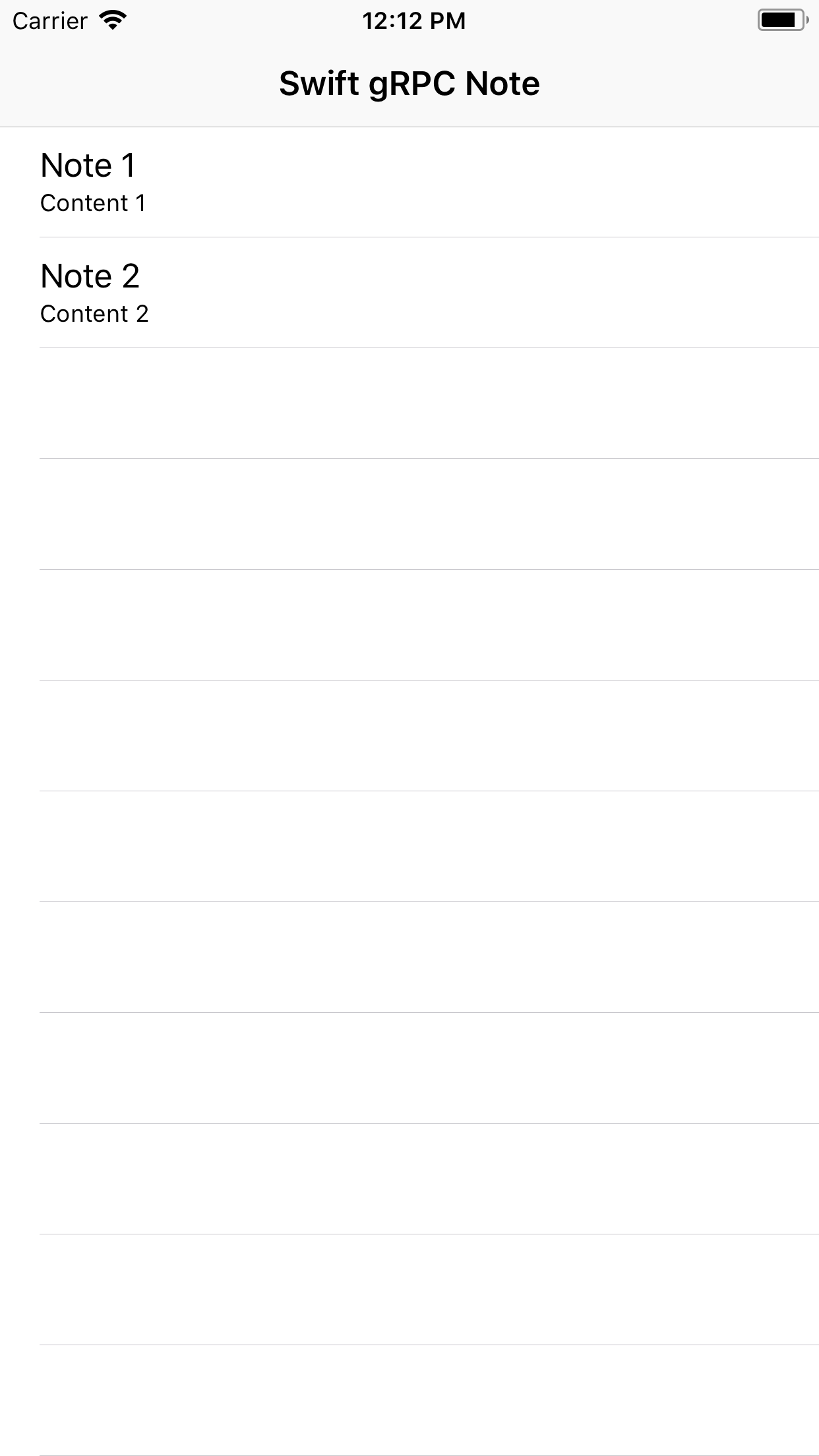 Building gRPC Client iOS Swift Note Taking App | by Alfian Losari | Swift2Go | Medium