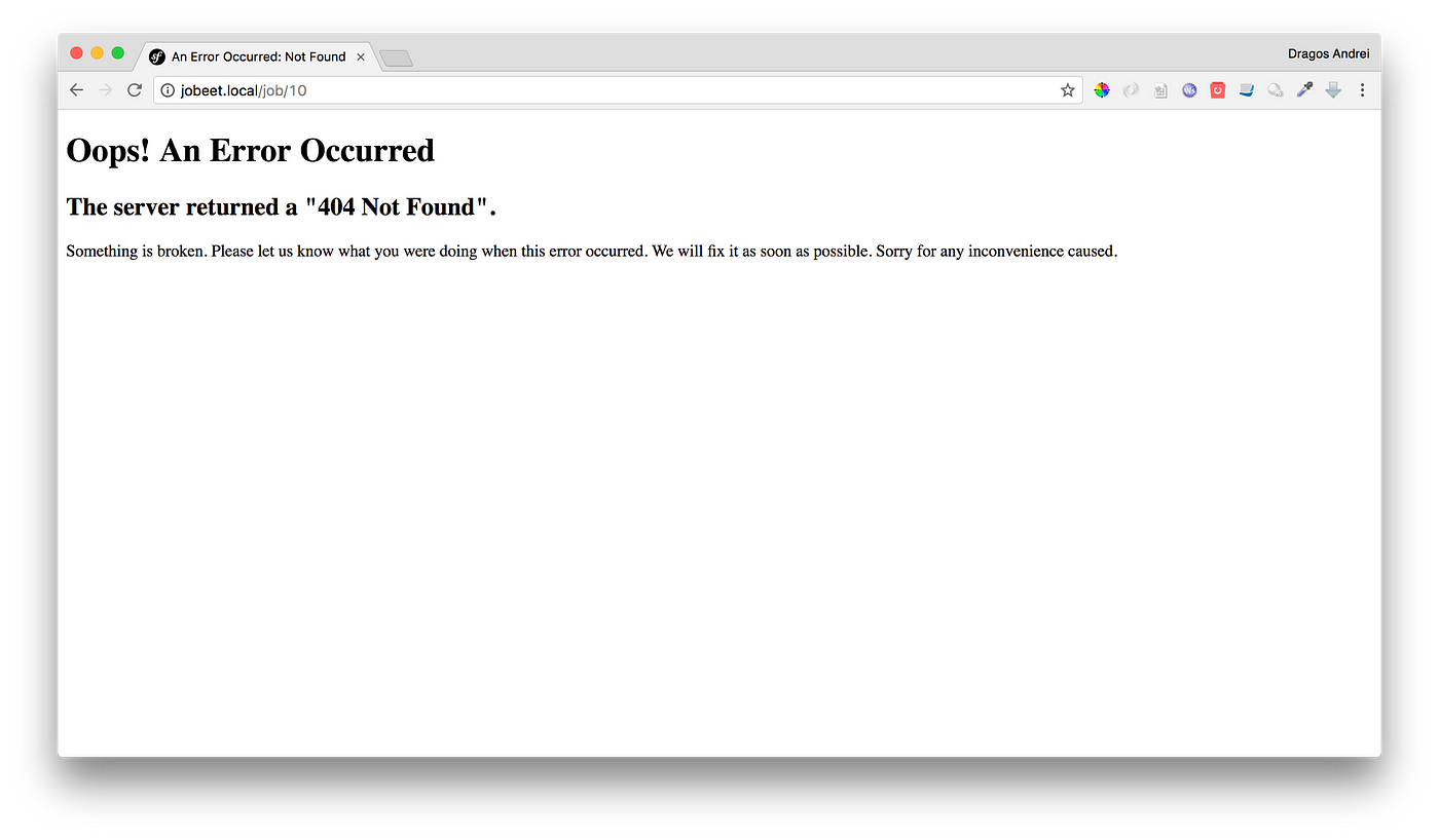 Symfony 2 8 Jobeet Day 4 The Controller And The View By
