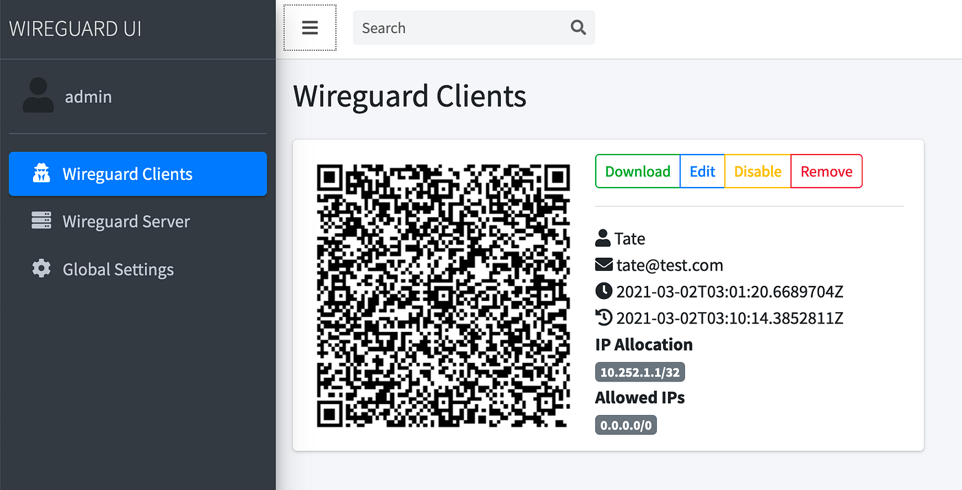 Web UIs for WireGuard That Make Configuration Easier | by Tate Galbraith | The Startup | Medium