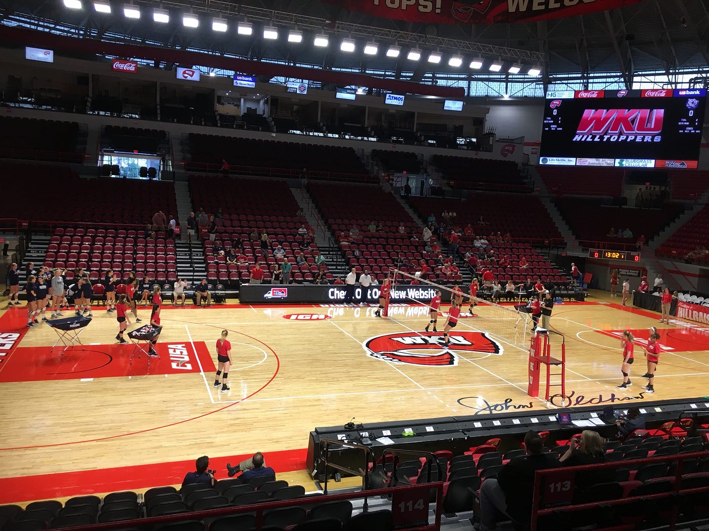 WKU Basketball: Reviewing the Diddle Arena Renovations | by Jared ...