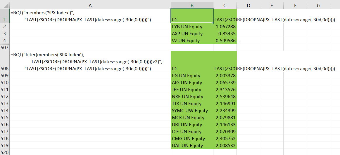 Introduction to Bloomberg Query Language (BQL) | by UML Business data | Using specialist ...