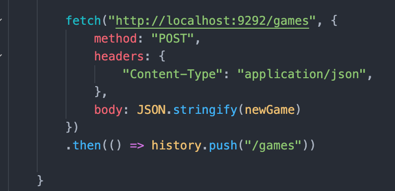 Request/Response Flow For A Post Method Between The Frontend And Backend Using React/Sinatra ...