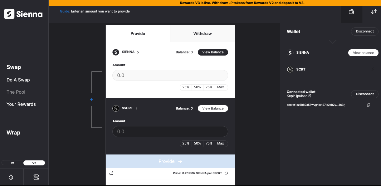 Introducing SiennaSwap 2.0. SiennaSwap has undergone a… | by Sienna ...