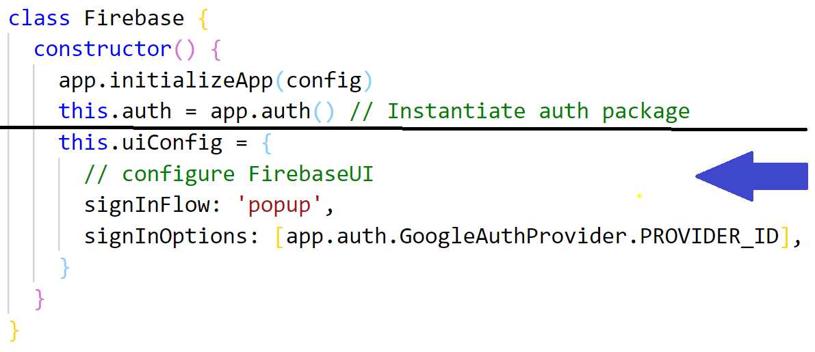 Setting up firebase UI button for Google authentication in Gatsby | by sgpropguide | Medium