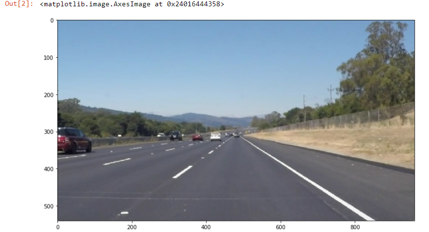 Self driving car basic car lane line detection | by Patrick L | Medium