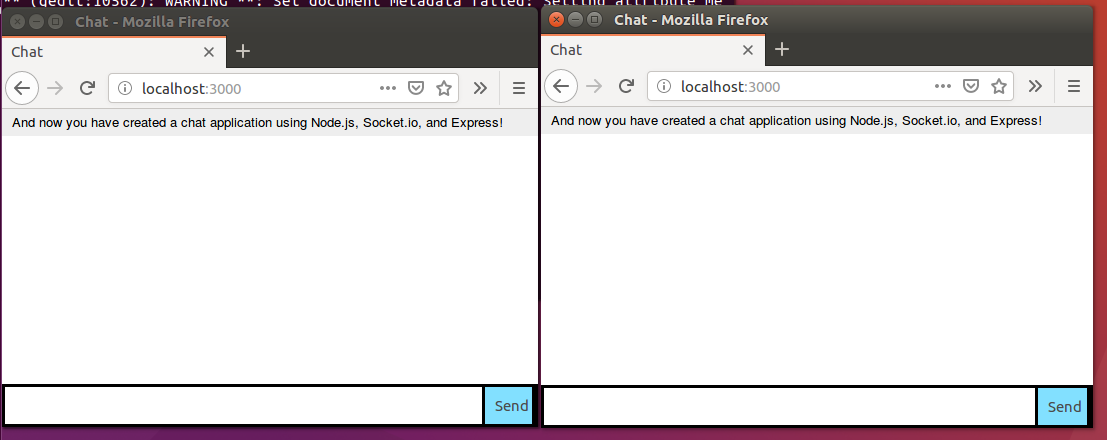 Node.js, Socket.io, and Express to create a simple chat client | by ...