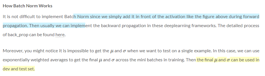 Deeper Understanding of Batch Normalization with Interactive Code in Tensorflow [ Manual Back ...
