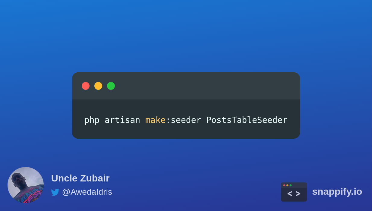 How To Use Model Factories And Database Seeders In Laravel | Nerd For Tech