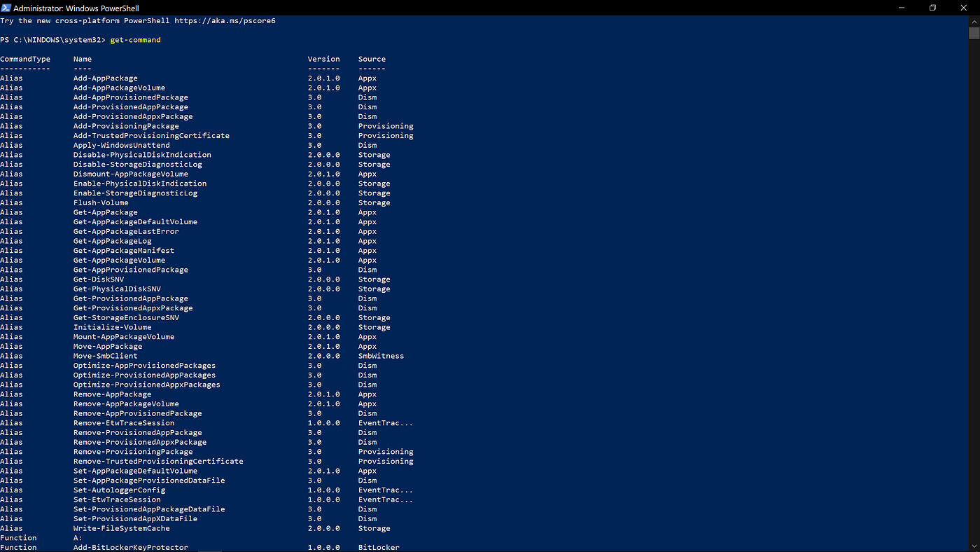 An Introduction To PowerShell Part 1. | by EasternFace | Dev Genius