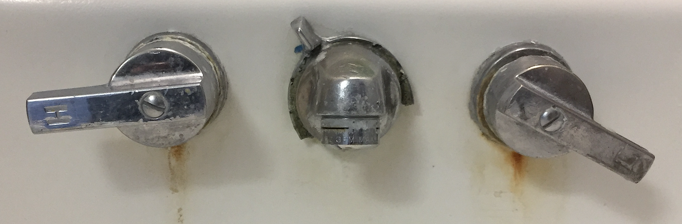 A faucet with a twist. My faucet is weird. Ignore the bleeding… | by ...