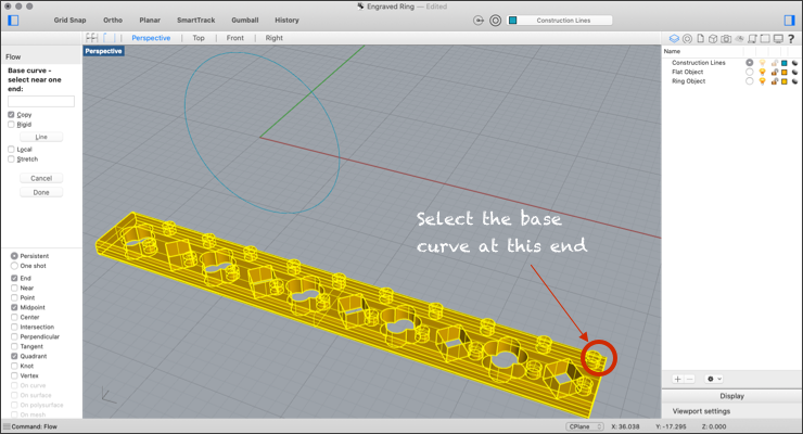Quick Tip: Fixing an Inverted Design When Using Rhino’s Flow Command ...