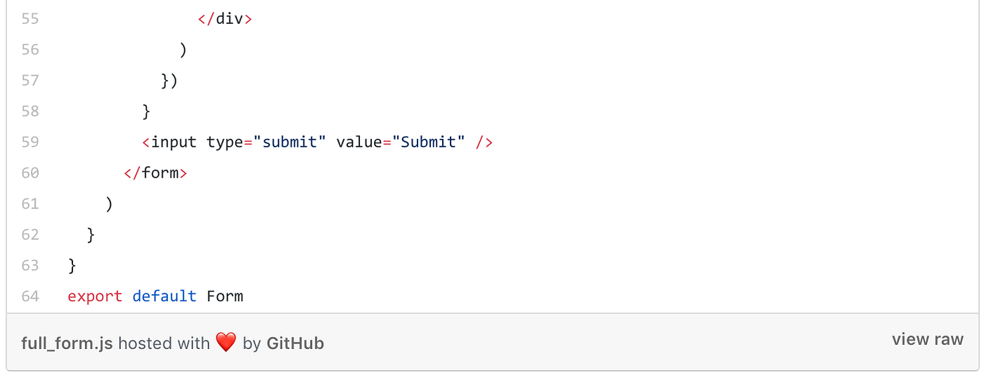 Building a Dynamic, Controlled Form with React | by Mike Cronin | ITNEXT