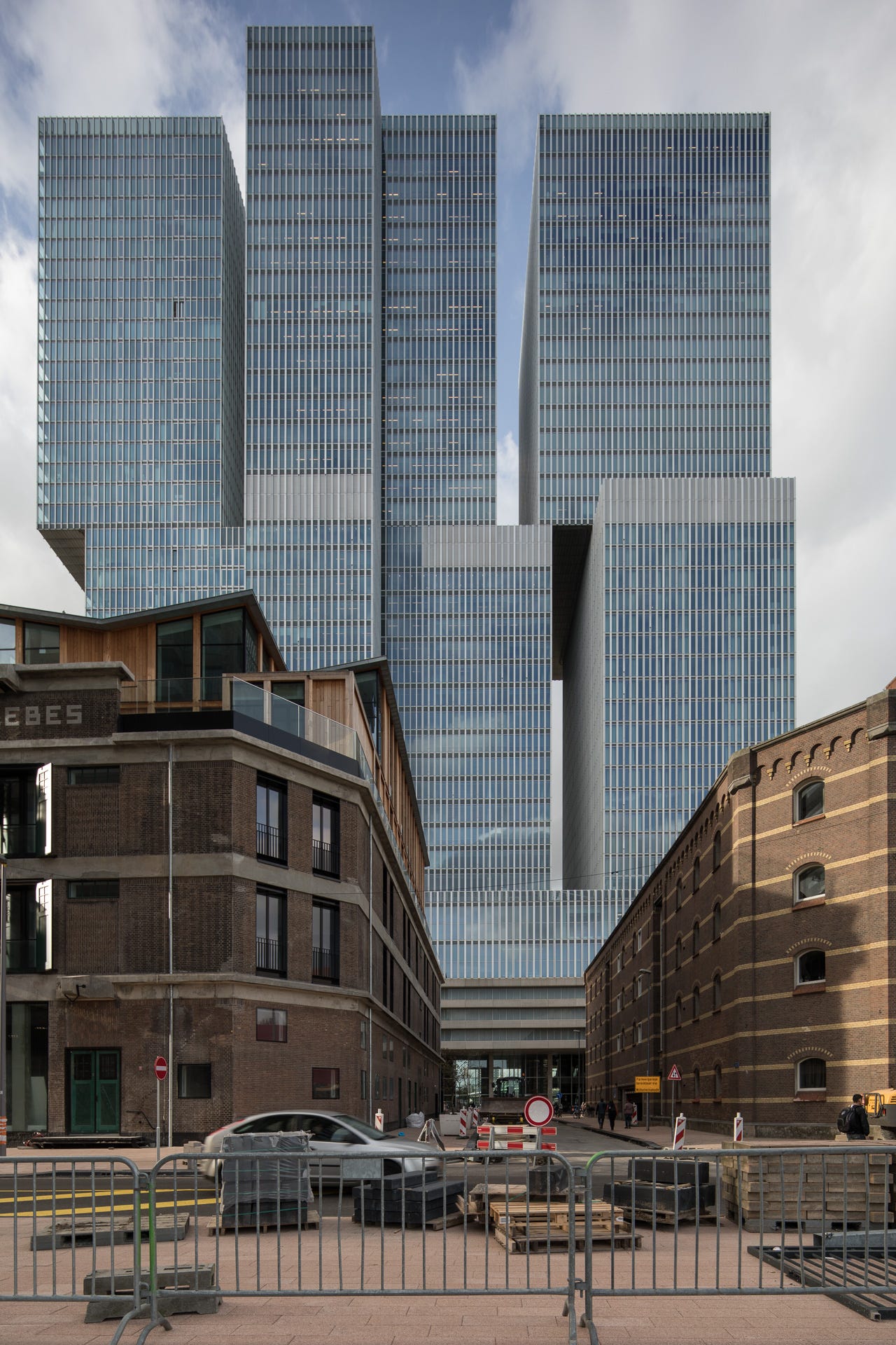 Architecture of Rotterdam.. In 1940 Rotterdam was mostly destroyed ...